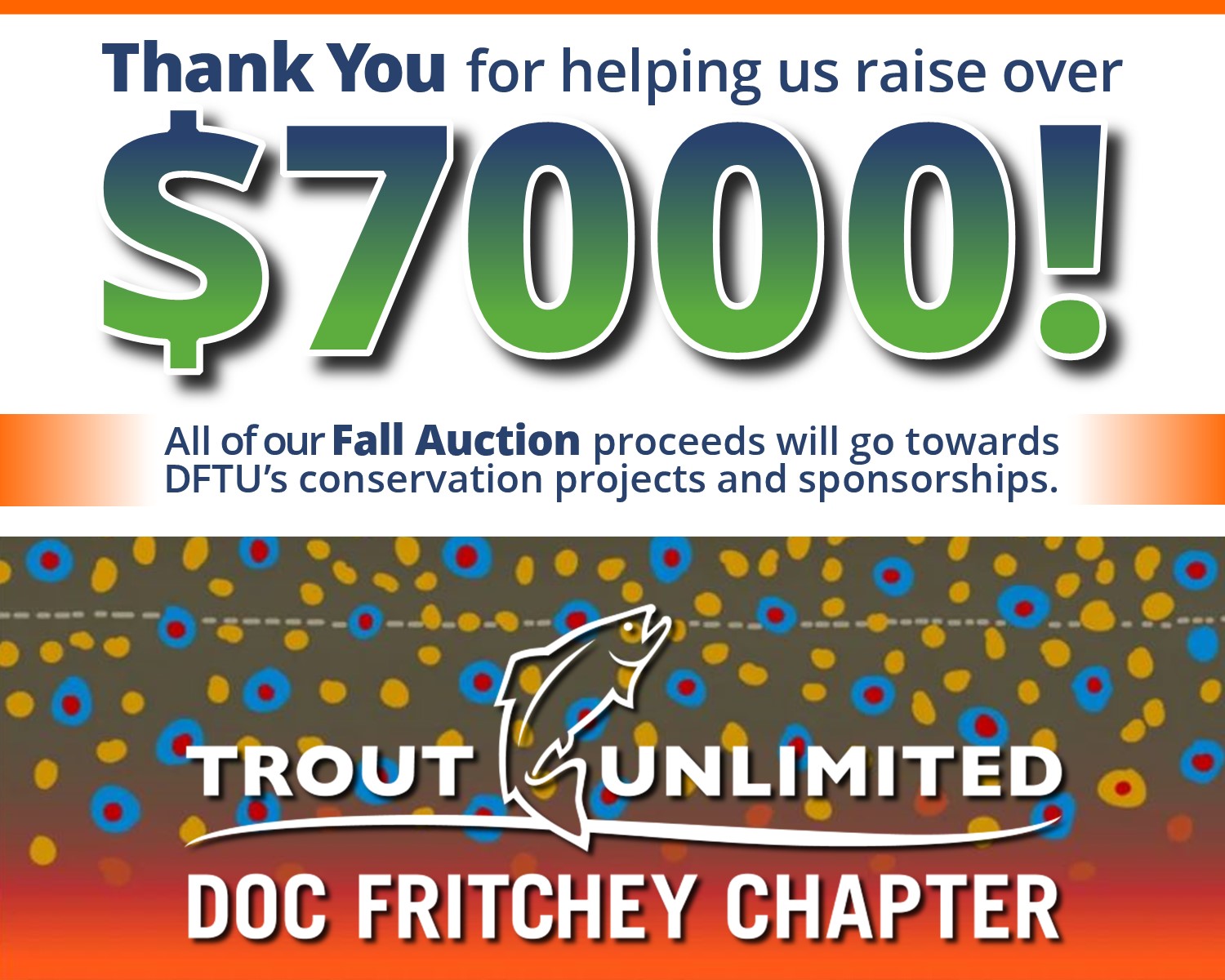 The Final Tally Is In... - Doc Fritchey Trout Unlimited